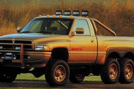 Dodge Ram T-Rex 6x6 (1996): Vergessene Studien