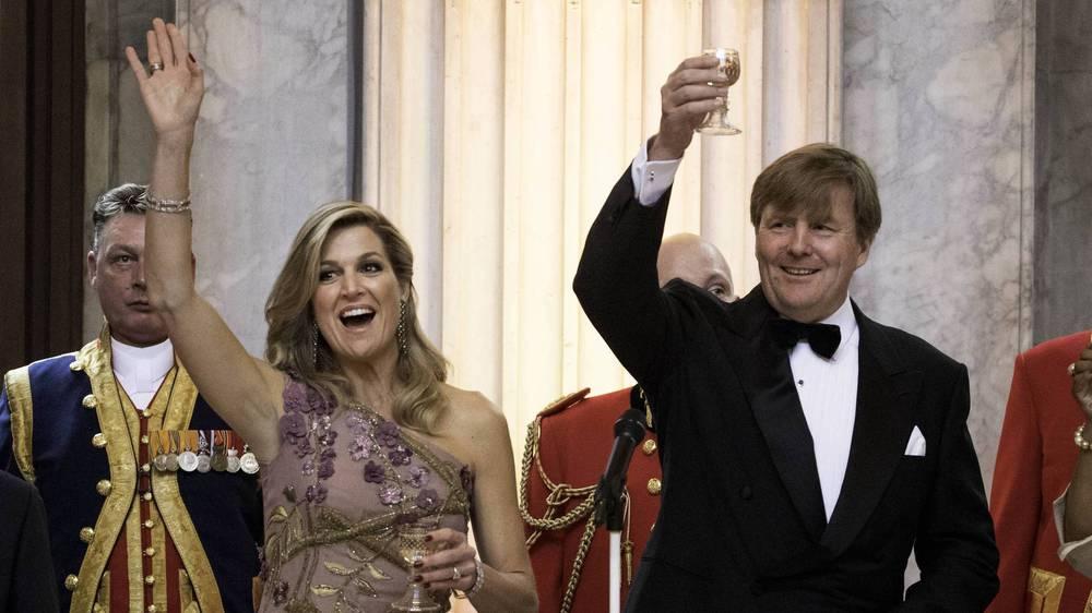 König Willem-Alexander: Halbzeit beim Party-Marathon