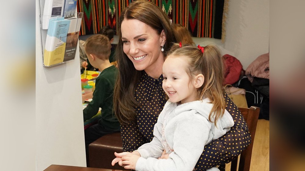 Prinzessin Kate trifft ukrainische Kinder in ihrer Heimatstadt