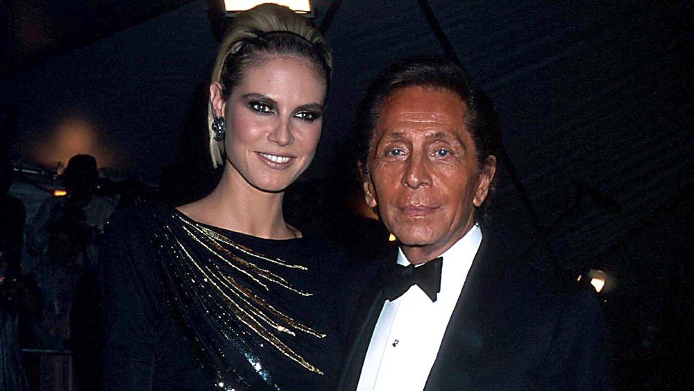 Heidi Klum trauert um Modeschöpfer Valentino Garavani